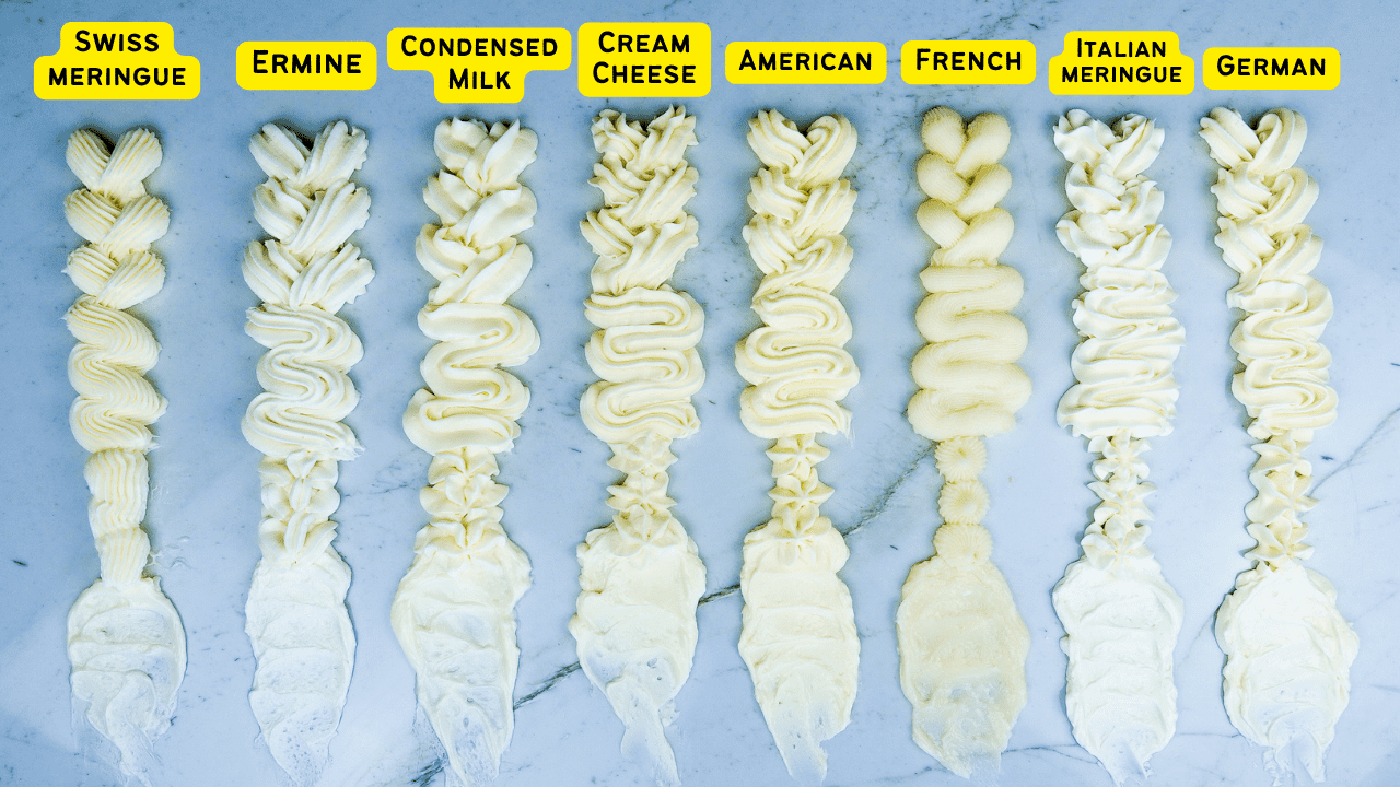 A Comparison of 8 Buttercreams (and how to choose the right one)